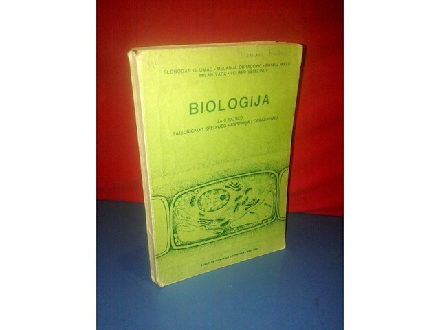 BIOLOGIJA ZA 2. RAZRED SREDNJE ŠKOLE