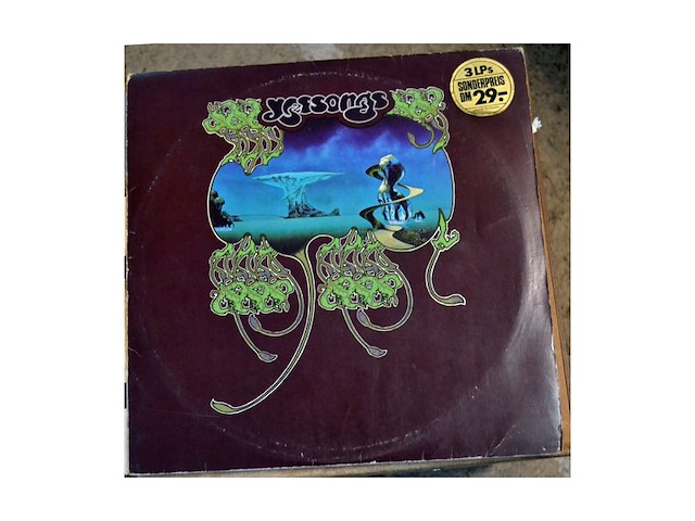 Yes - Yessongs (3xLP, 4-P)