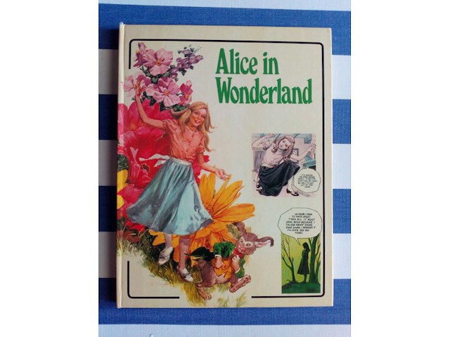 Alice in Wonderland, ilustrovano, na engleskom