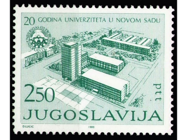 UNIVERZITET NOVI SAD 1980