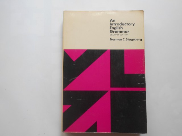 An introductory english grammar,Norman Stageberg