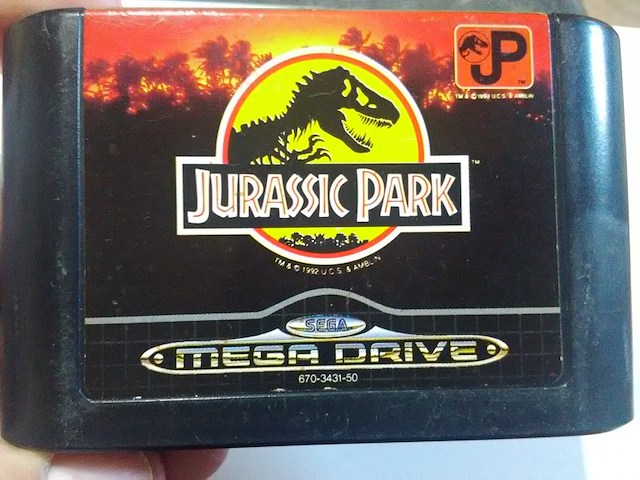 sega. igrica jurassic park ispr sa slika