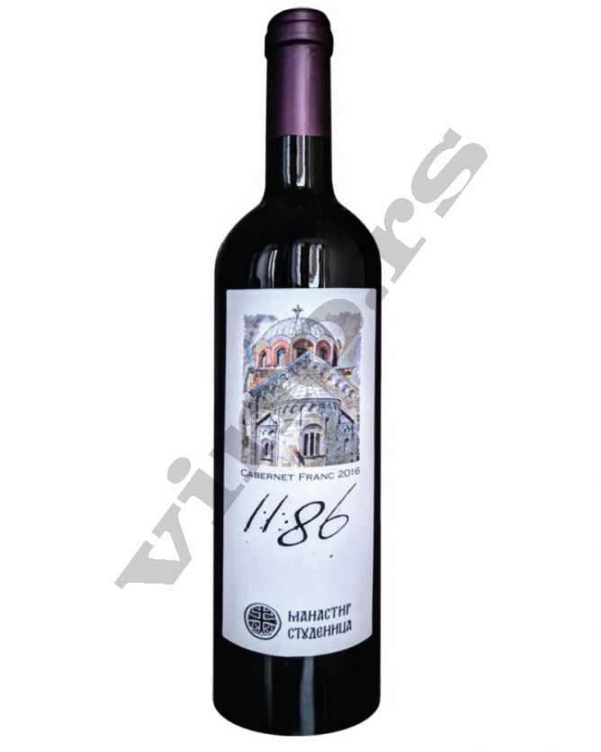 Manastir Studenica Cabernet Franc 1186