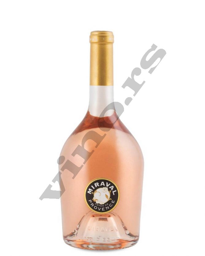 Chateau Jolie-Pit and Perin Miraval rose cotes de Provence