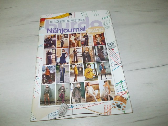 Burda Nahjournal Novembar 2001