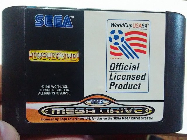 sega. igrica World Cup USA 94 ispr sa slika