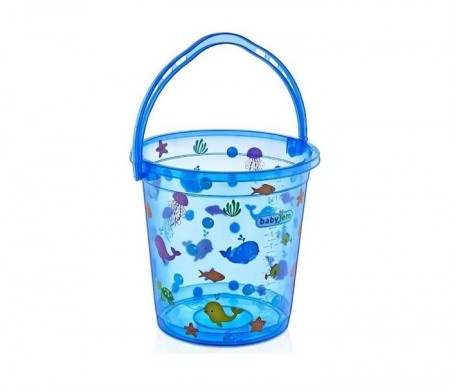 Babyjem kofica za kupanje bebe - blue transparent ocean ( 92-13990 )