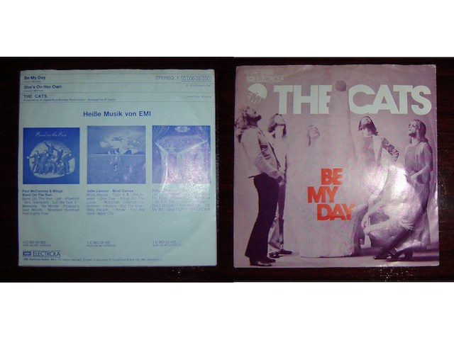 THE CATS - Be My Day (singl) Made in Germany