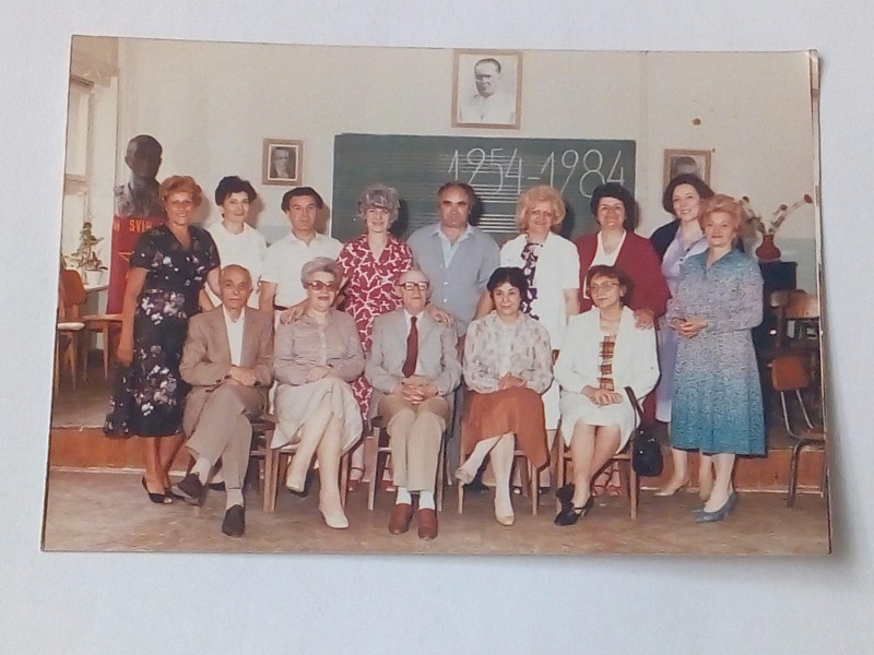 Fotografija Nastavnika u Skoli - 1984.godine - Tito