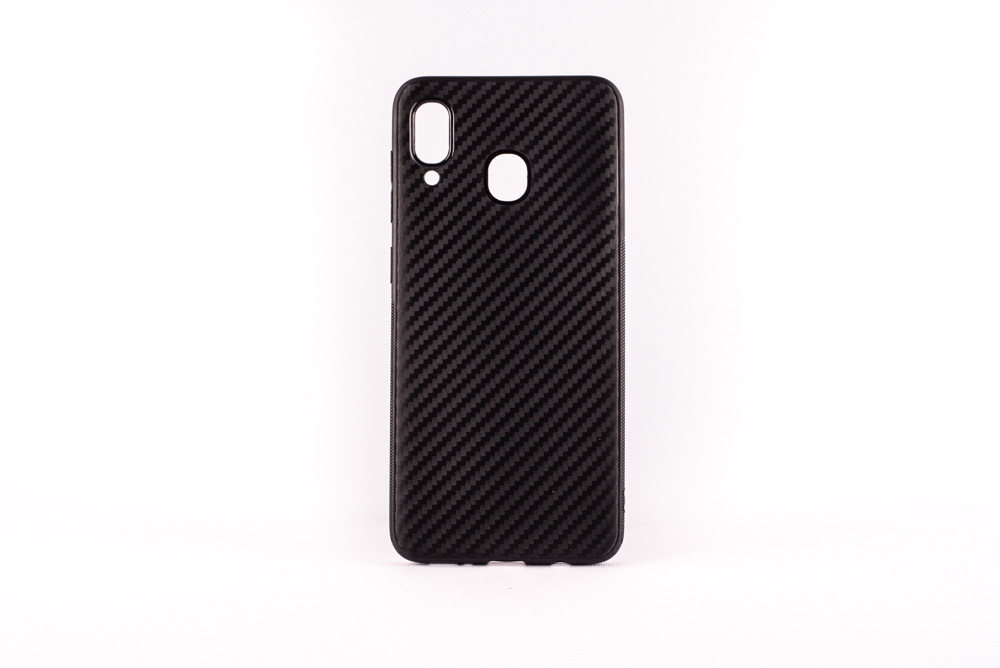 TPU CARBON 0,3mm for SM-A305F/A205F (Galaxy A30/A20) black