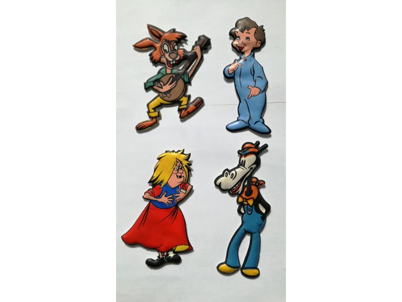 MAGA MAGO, BRER RABBIT, MICHELE, HORACE - PLASTECO