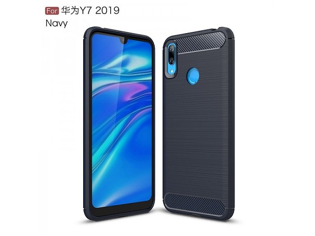 Maska za Huawei Y7 Prime 2019, Y7 2019 plavi