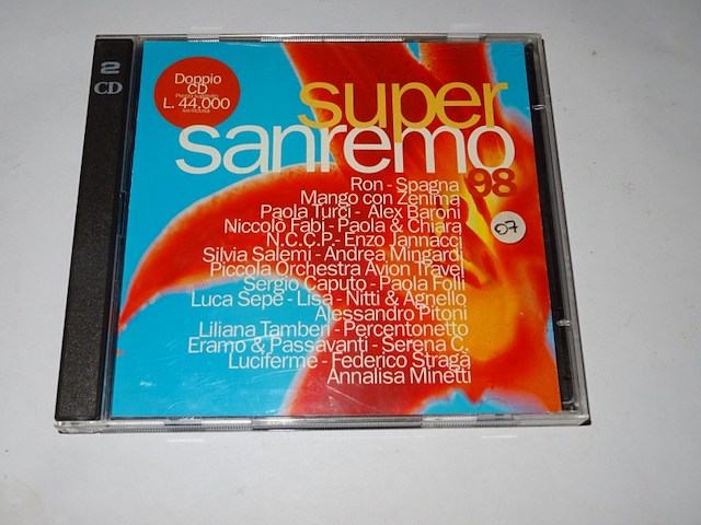 super sanremo 98.--2cd