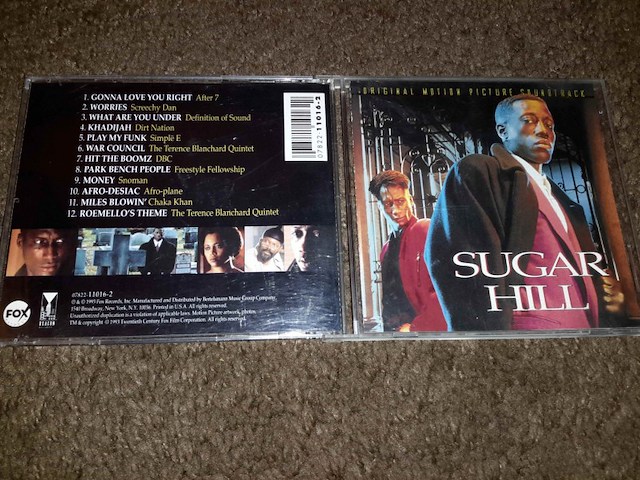 VA - Sugar Hill soundtrack , ORIGINAL