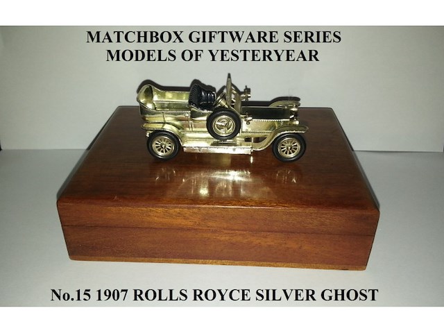 Matchbox Giftware Series 1907 Rolls Royce Silver Ghost