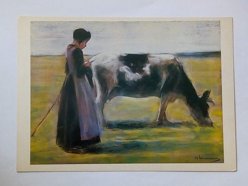 Devojka sa kravom - Max Liebermann -