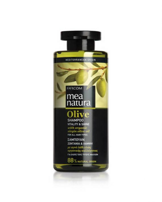 Mea Natura Oliva Vitality & Shine šampon za sve tipove kose