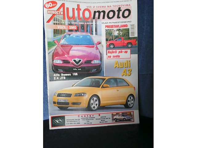 AUTOMOTO BROJ 119/2003