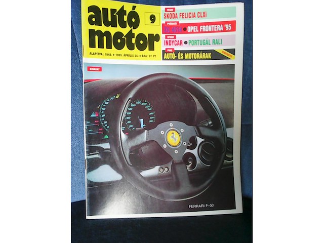 AUTÓ MOTOR 1995