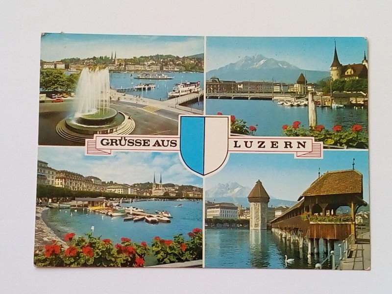 Lucern - Svajcarska - Labudovi - Fontana -
