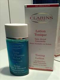 Clarins - Tonik za lice sa kamilicom + Shower gel