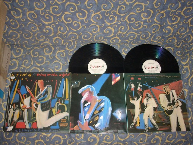 Sting ‎– Bring On The Night 2LP RTB 1986.