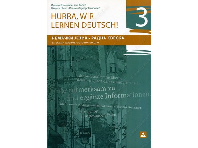 HURRA WIR LERNEN DEUTS radna sveska za 7. kb 17531 NOVA