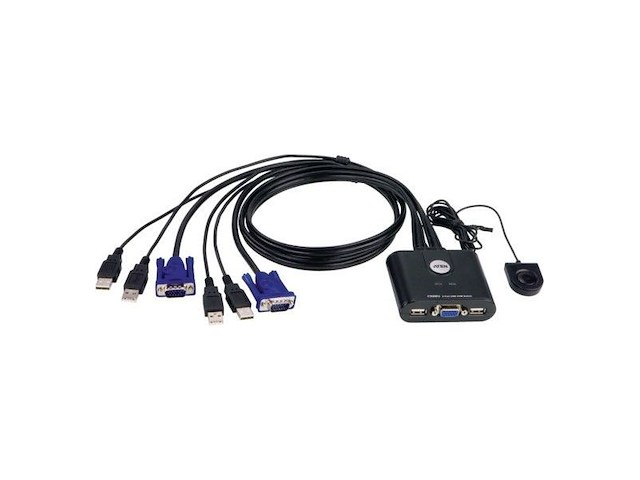 CS22U-AT ATEN 2-port USB KVM switch sa kablovima