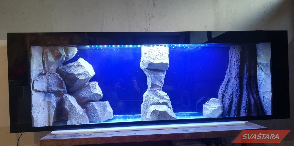 Plazma akvarijum 1.5m - akvarijum za zid