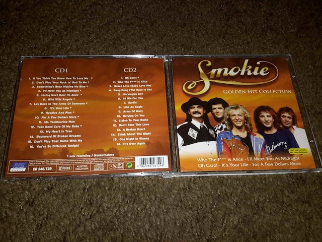 Smokie - Golden hit collection 2CDa , ORIGINAL