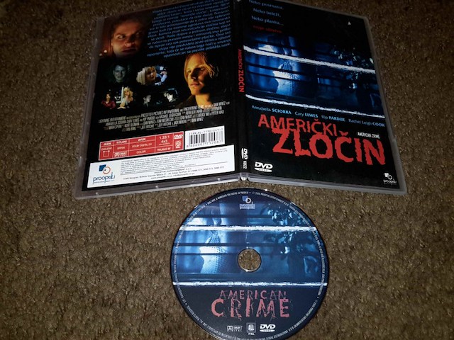 Američki zločin DVD