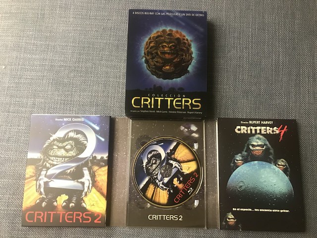 Critters 1-3 blu ray collection