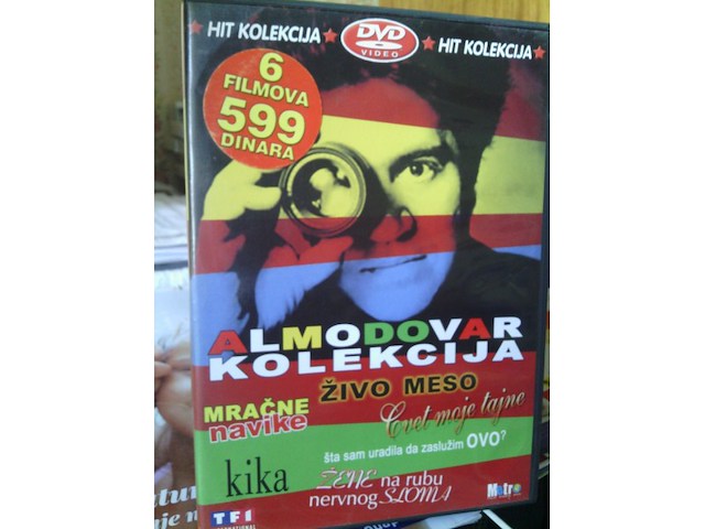 DVD - ALMODOVAR KOLEKCIJA