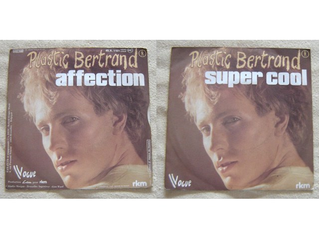 PLASTIC BERTRAND - Super Cool (singl) Made in France