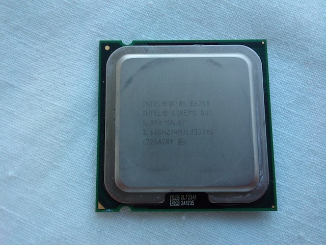 Core 2 Duo E6750, 4Mb, FSB1333