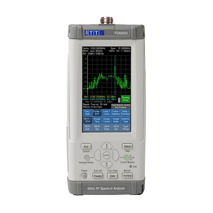 Analizator spektra TTi PSA6005, 6.0 GHz