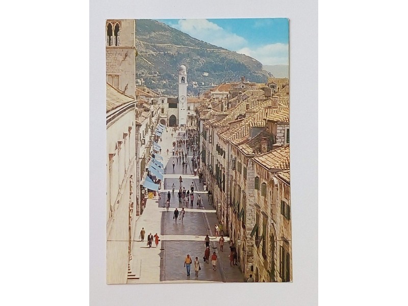 Dubrovnik - Ulica - Putovala 1978.godine -