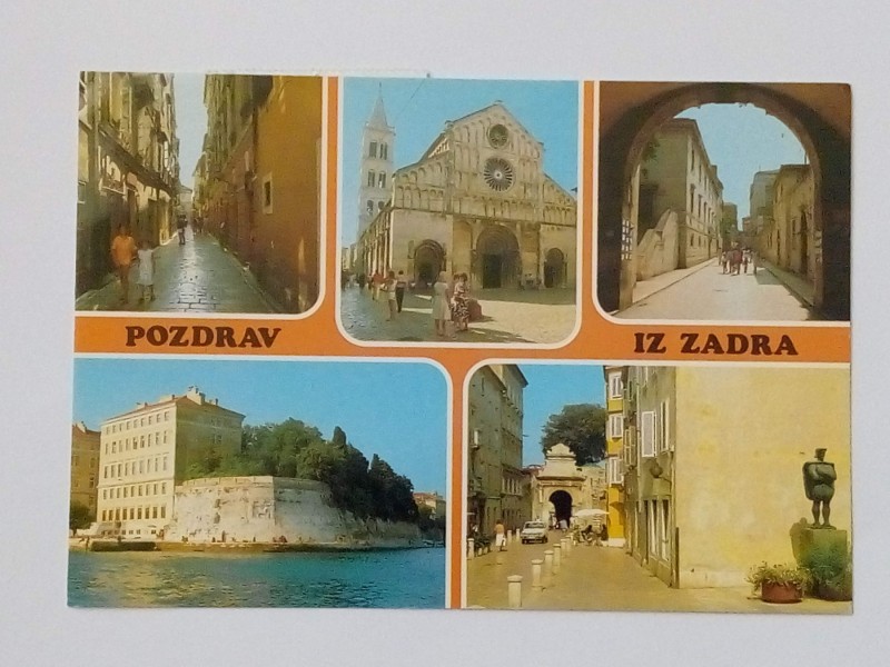 Zadar - Hrvatska - Putovala 1989. godine.