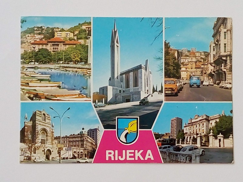 Rijeka - Hrvatska - Putovala 1979.godine -