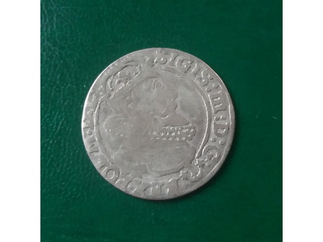 Poljska 6 GROŠA 1625 srebro