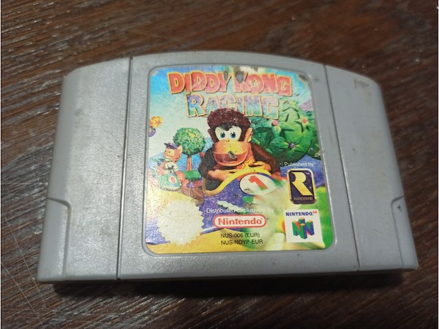 nintendo 64 igrica Diddy Kong Racing sa slika