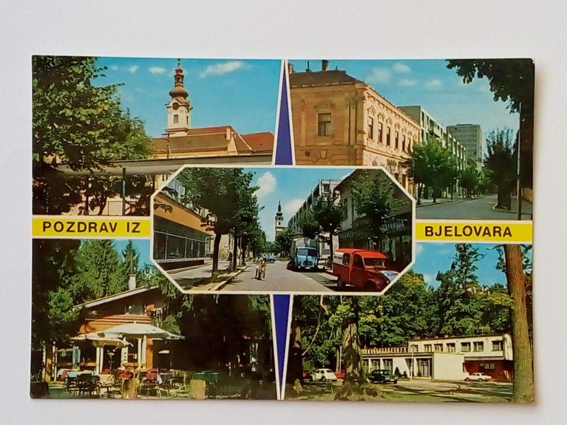 Bjelovar - Hrvatska - Putovala 1974.godine -