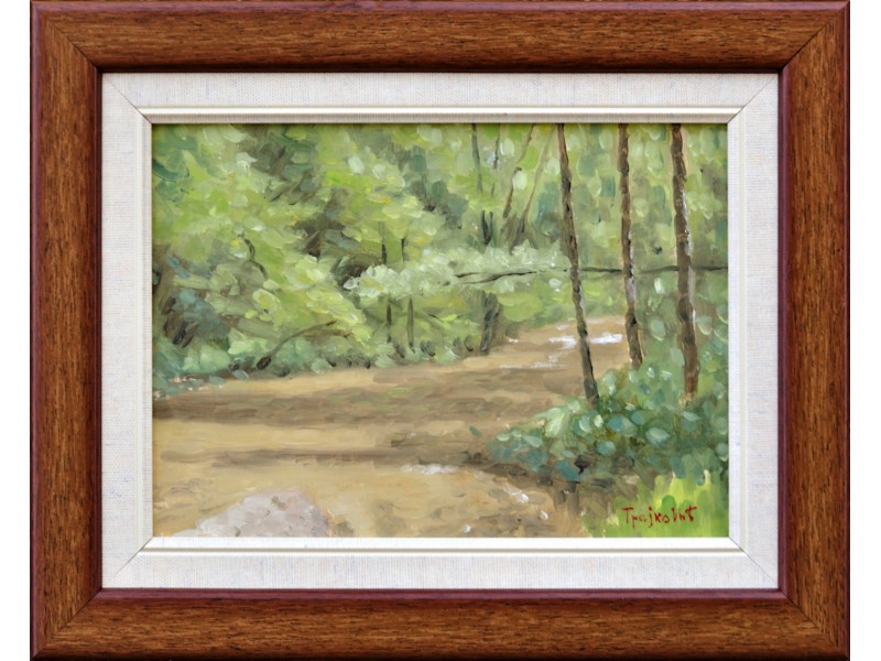Plein air 7 - ulje na lesonitu