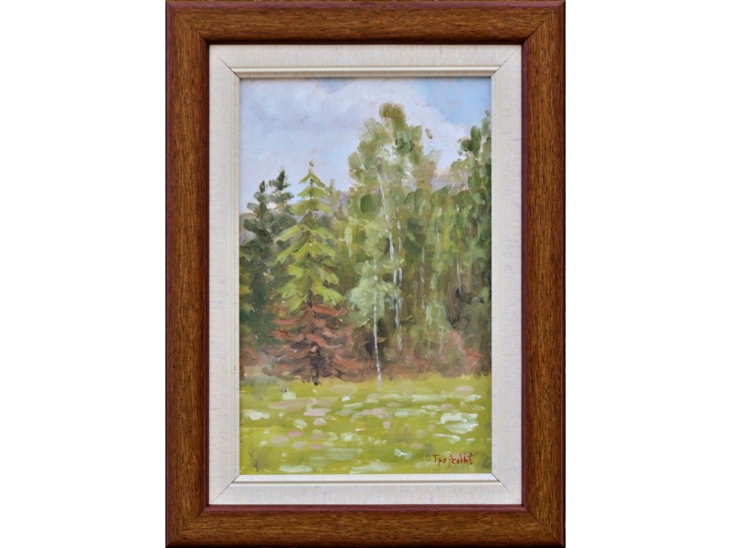 Plein air 10 - ulje na lesonitu