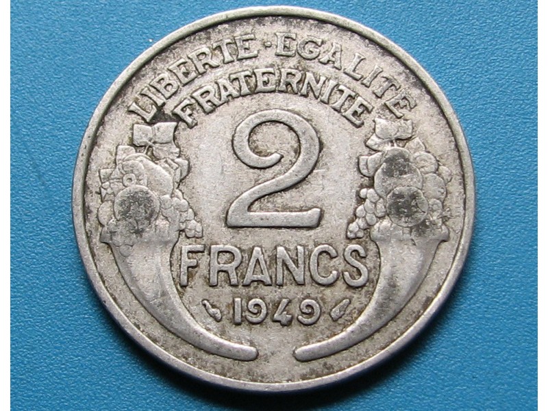 Francuska. - 2 Francs 1949