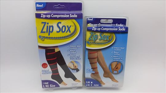 Zip Sox čarape sa ziperom, novo
