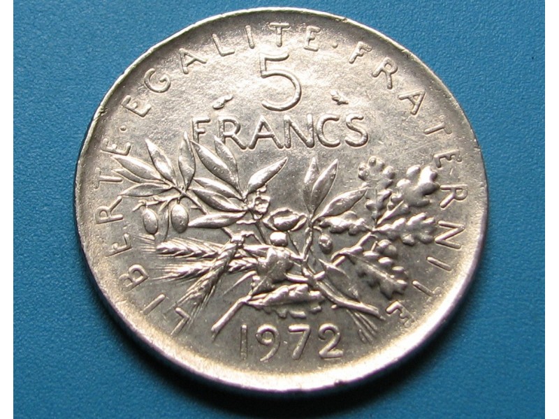 Francuska - 5 Francs 1972