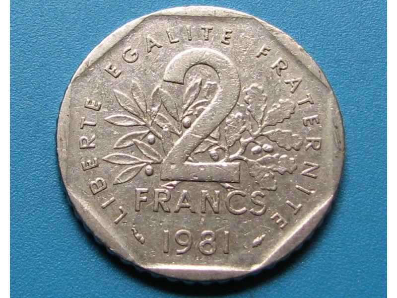 Francuska - 2 Francs 1981