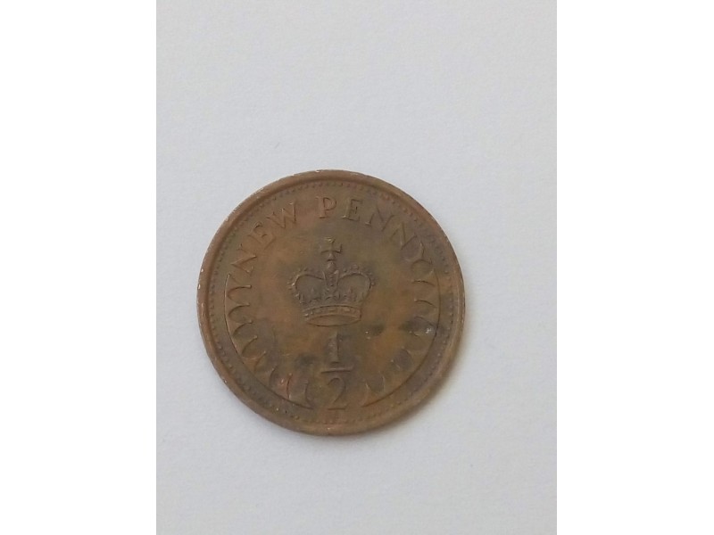 1/2 Penny 1974.godine - Engleska -