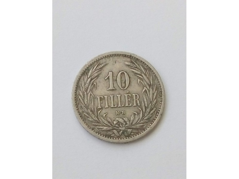 10 Filler 1909.godine - Madjarska -